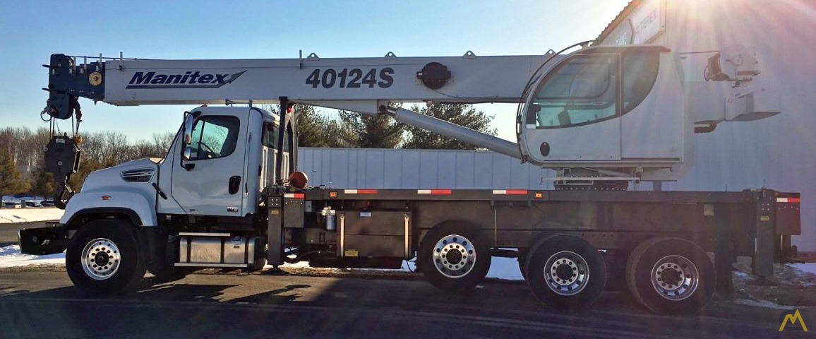 Used 2014 Manitex 40124S For Sale Boom Trucks Cranes Hoists & Material ...