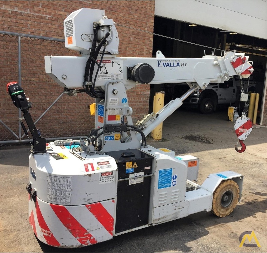 Valla 25 E 2.75-ton Electric Pick & Carry Crane For Sale Manitex Hoists ...