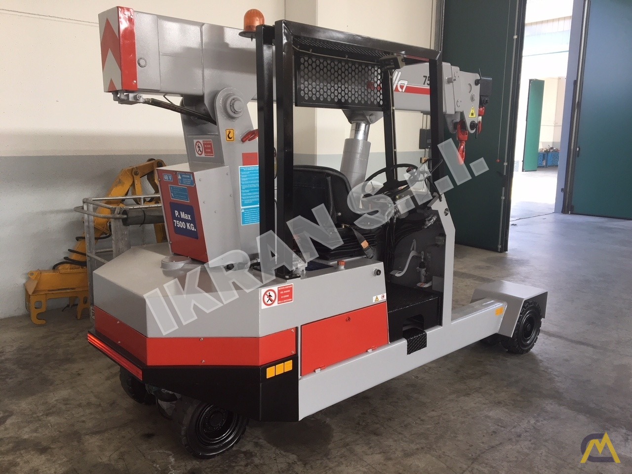 Valla 75 E 7.5-ton Electric Pick and Carry Crane For Sale Mini Hoists ...