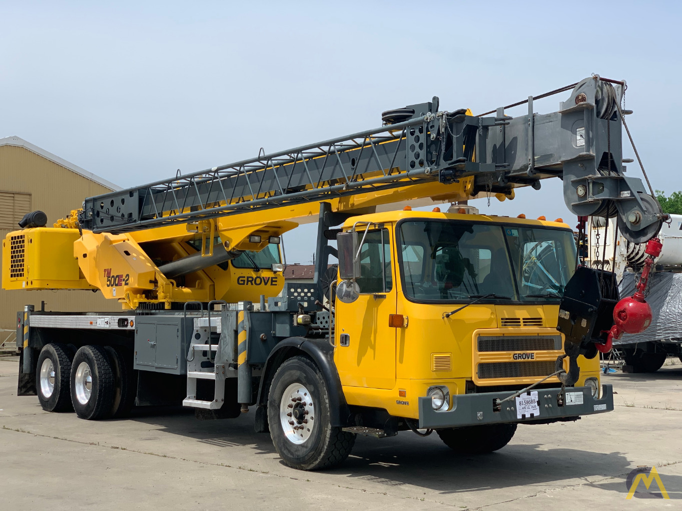VERY LOW HOUR 2008 Grove TM500E-2 45-Ton Truck Crane For Sale ...