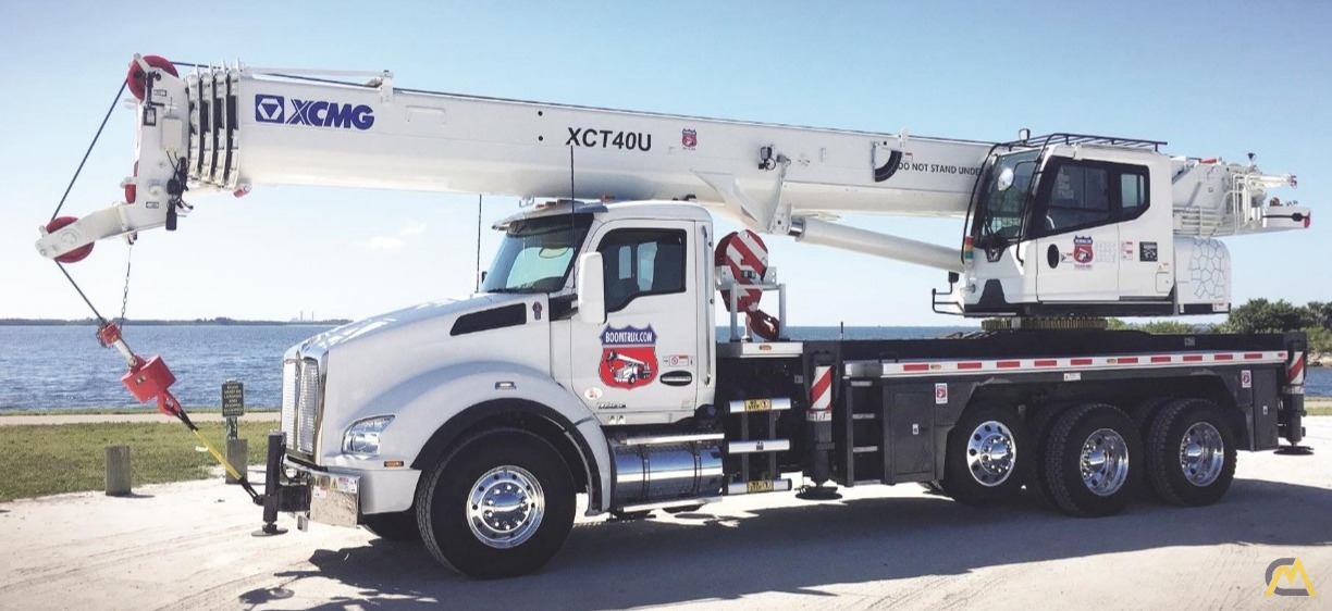 XCMG XCT40U 40-ton Boom Truck Crane on Kenworth T880 For Sale Trucks ...