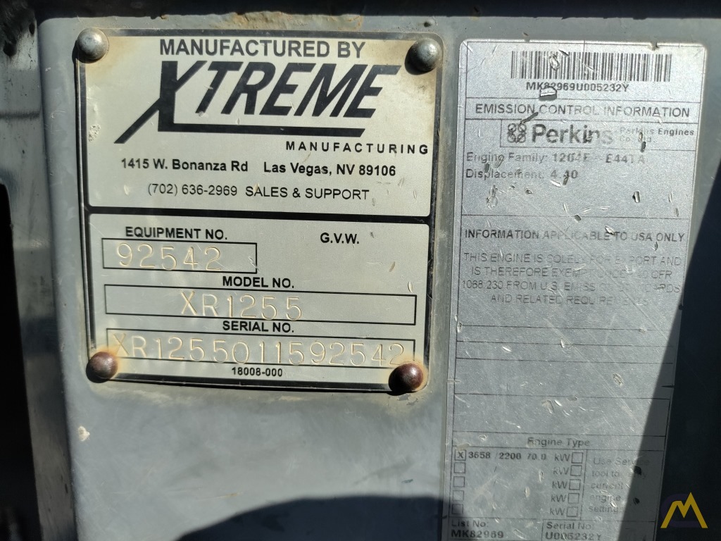 Xtreme XR1255 12000 lbs. Telehandler For Sale Telehandlers Forklifts ...