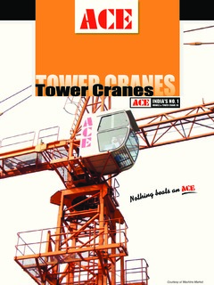 Tower Cranes ACE (Action Construction Equipment) Specifications CraneMarket