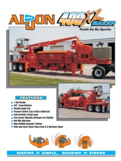 Al-jon Specifications CraneMarket