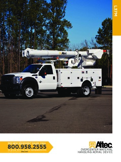 Bucket Truck Aerial Platforms Altec L37M Specifications CraneMarket