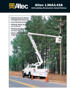 Altec Specifications CraneMarket