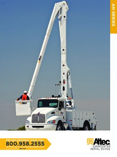 Bucket Truck Aerial Platforms Mounted Altec AN50E-OC Specifications CraneMarket