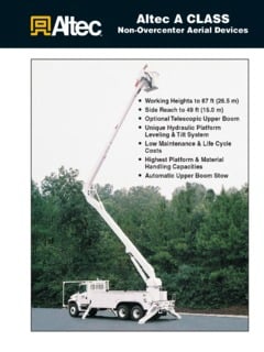 Altec A77T Specifications CraneMarket