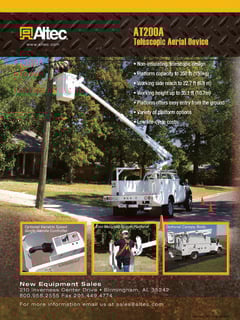 Bucket Truck Aerial Platforms Altec Specifications CraneMarket