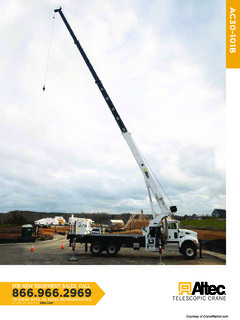 Altec Specifications CraneMarket