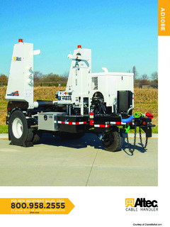 Cable Handler Pullers Trailer Mounted Specifications CraneMarket