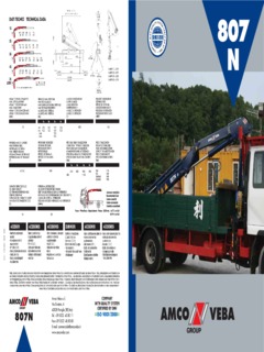 Amco Veba 807N/3S Specifications CraneMarket