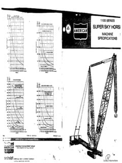 Crawler Cranes American Specifications CraneMarket