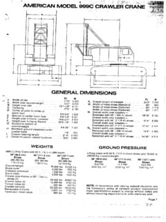 Crawler Cranes American Specifications CraneMarket