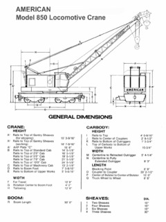 Railroad Cranes Specifications CraneMarket