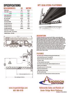 Platform Aerial Lifts Bucket Trucks & Digger Derricks Bridge Inspection ...