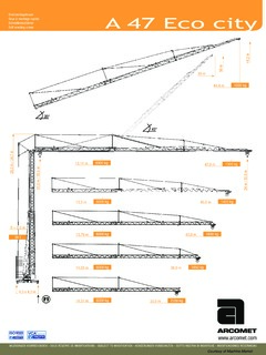 Tower Cranes Arcomet Specifications CraneMarket