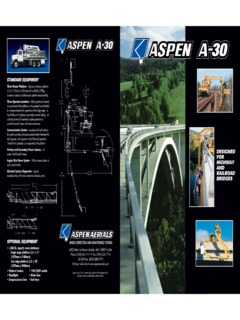 Aspen Aerials Specifications CraneMarket