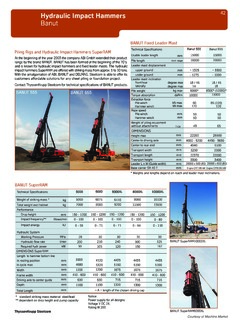 Pile Driving Rigs Banut Specifications CraneMarket