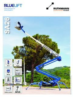 Bluelift Specifications CraneMarket