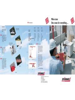 Bocker Specifications CraneMarket