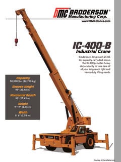 Broderson Specifications CraneMarket