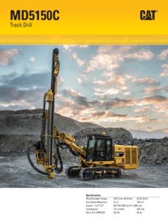 Drilling Rigs Caterpillar (CAT) Specifications CraneMarket