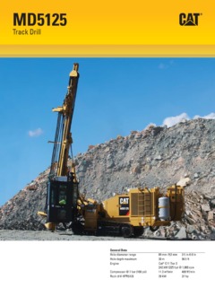 Drilling Piling and Foundation Rigs Caterpillar (CAT) Specifications ...