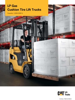 Forklifts Caterpillar (CAT) Specifications CraneMarket