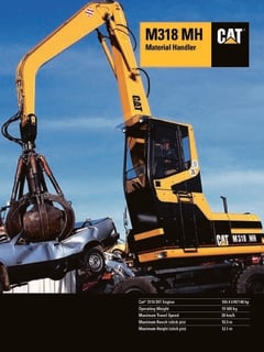 Caterpillar (CAT) M318 MH Specifications CraneMarket