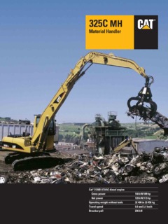 Caterpillar (CAT) 325C MH Specifications CraneMarket