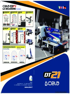 Cela Specifications CraneMarket
