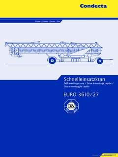 Condecta Specifications CraneMarket