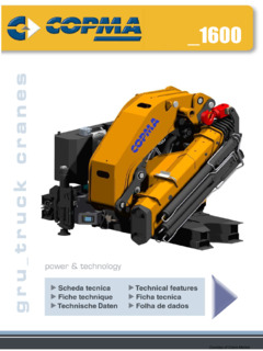 Copma 1600.4 Specifications CraneMarket