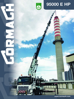 Cormach 95000 E9 HP Specifications CraneMarket
