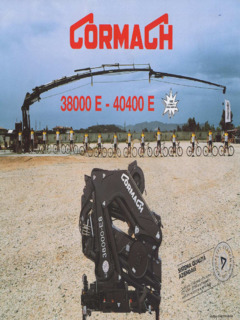 Cormach 38000 E8F Specifications CraneMarket