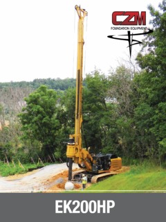 Drilling Rigs CZM Foundation Equipment EK200SM Specifications CraneMarket