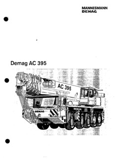 Demag AC 395 Specifications CraneMarket