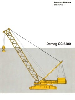 Crawler Cranes Demag Specifications CraneMarket