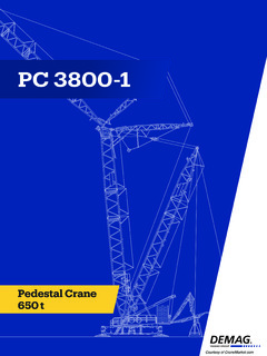 Demag Specifications CraneMarket