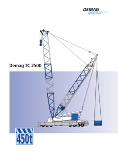 Demag Specifications CraneMarket