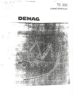 Truck Cranes Lattice Boom Demag Specifications CraneMarket