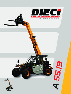 DIECI Specifications CraneMarket