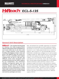Elliott ECL-5-135 Specifications CraneMarket