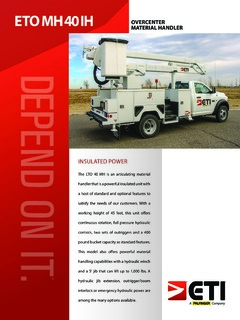 ETI Specifications CraneMarket