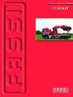 Fassi F1500AXP.28 Specifications CraneMarket