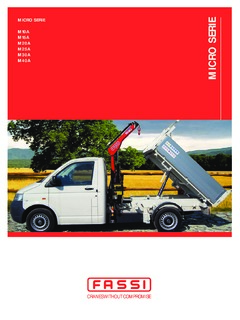 Fassi M20A Specifications CraneMarket