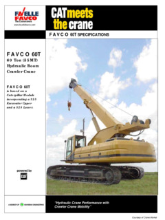 Favelle Favco Specifications CraneMarket