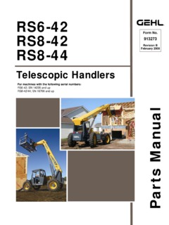 Gehl RS6-42 Specifications CraneMarket