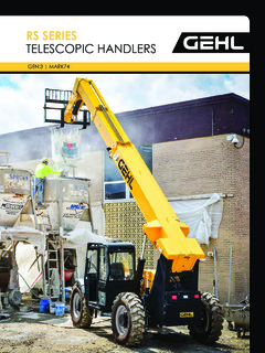 Gehl RS5-19 GEN:3 Specifications CraneMarket